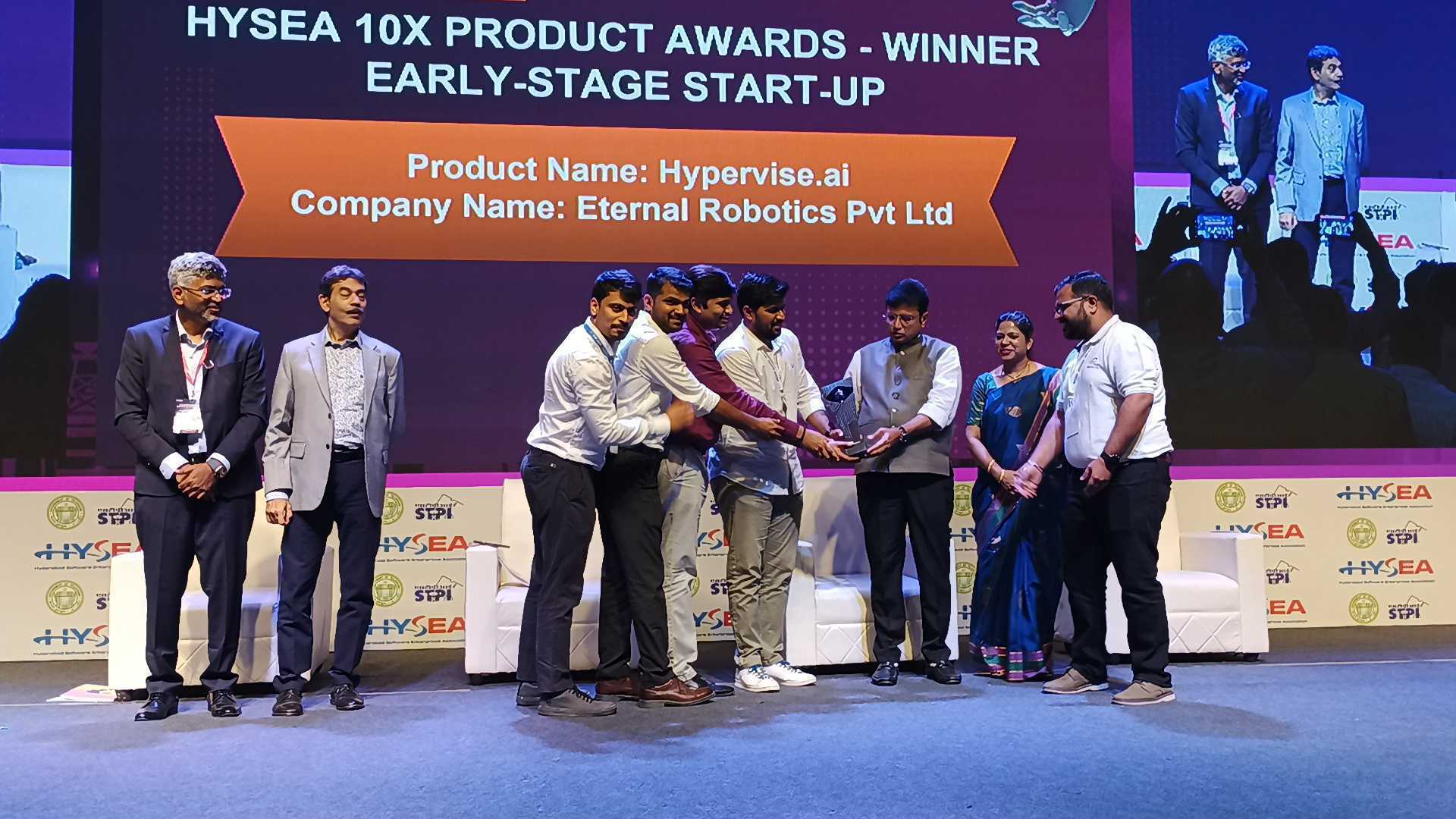 Eternal Robotics Wins HYSEA 10X Award 2025