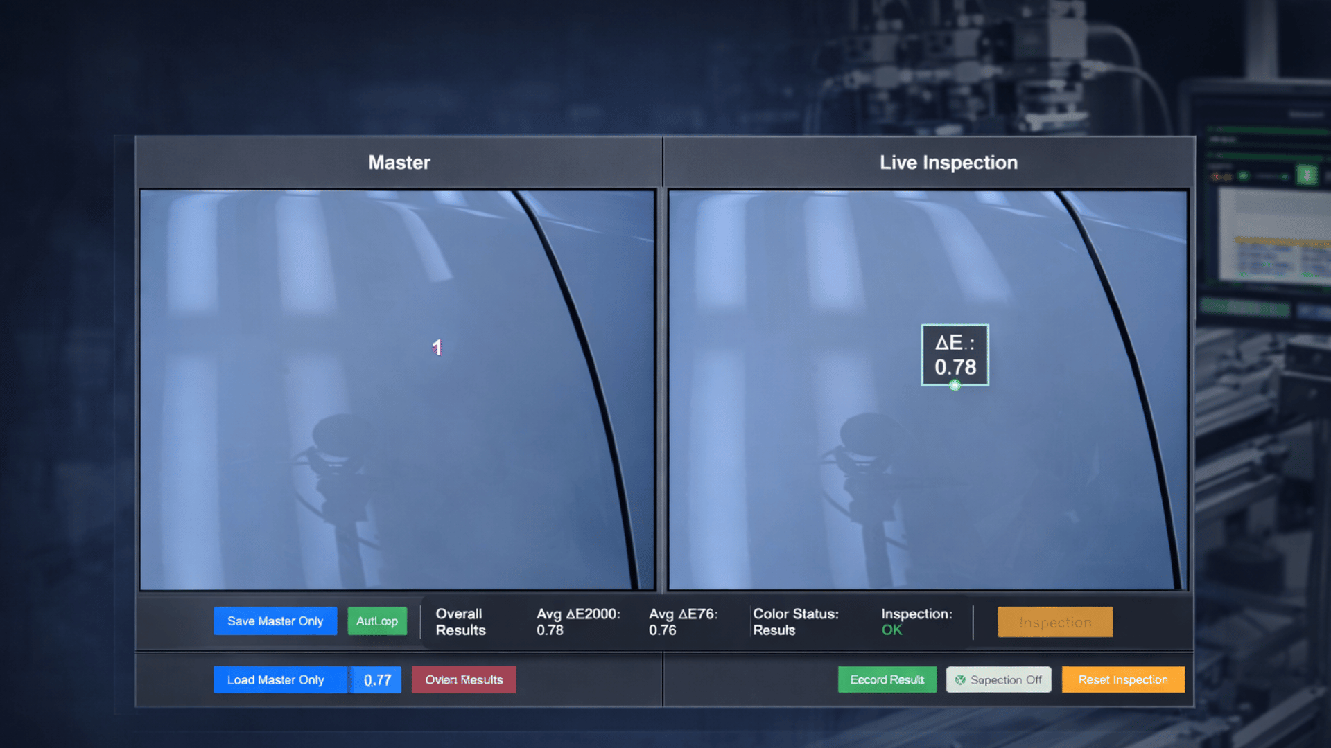 AI Paint Inspection System | Vision-Based Quality Control